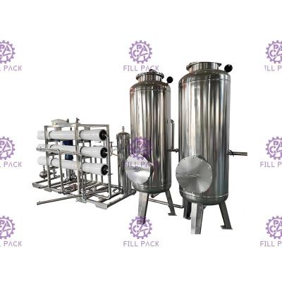 China Sus304 Auto Operation Valve Drinking 4000lph Ro Water Treatment Machine for sale