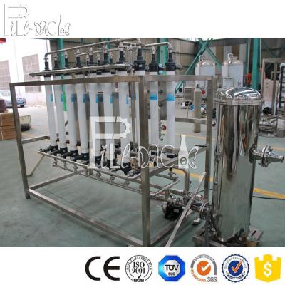 China 9000LPH UF Hollow Fibre Ultra Water Treatment Machine System With UF 4040 Membrane for sale