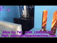 5 gallon bucket with handle stretch bottle blowing machine semi automatic model