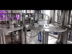 Línea en botella automática línea de relleno del relleno del agua de 5 galones de la máquina del cubo que capsula que se lava