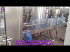 1991 J92 Automatic Decapping 5 Gallon Bottle Washer Rinser  SUS304