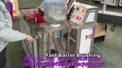 2147 J5 Croatia Semi-Automatic Cap Removal Dual-Station Barrel Brushing Machine