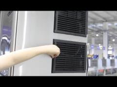 550kg Machine 304 van het kubusijs Maker van het Roestvrij staal de Commerciële Ijsblokje