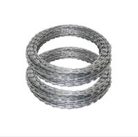 China Anti Rust Cbt 65 Razor Barbed Wire Security Hot Dipped Galvanized for sale