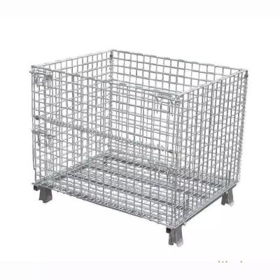 Cina Cavo pieghevole Mesh Container Rack Heavy Duty del magazzino 250kg in vendita