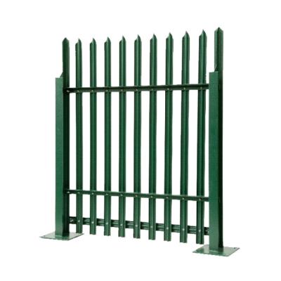 China Garten-Pulver beschichtete Q235 galvanisierte Palisade-Zaun Residential zu verkaufen