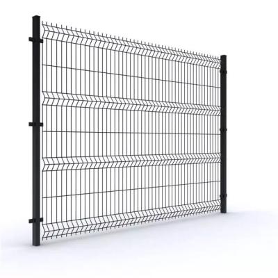 Cina 3d ricoperto potere all'aperto ha saldato il recinto di filo metallico Bent High Security Curved Mesh in vendita