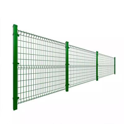 Cina 3d ricoperto potere all'aperto ha saldato il recinto di filo metallico Bent High Security Curved Mesh in vendita