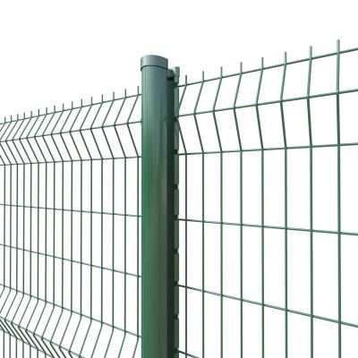 Cina Il PVC Curvy di Mesh Fence Galvanized Welded Triangle del cavo 3d ha ricoperto in vendita