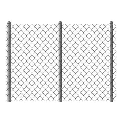 Cina Il PVC verde nero ha ricoperto il calibro Diamond Farm di Mesh Fencing 14 del collegamento a catena 6ft x 50ft in vendita