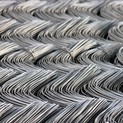Cina Recinzione a maglie galvanizzate con montante ad angolo per impieghi gravosi in vendita