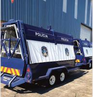 China Hot Dipped Galvanized Razor Wire Trailer 1000w Motor for sale