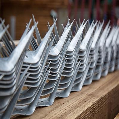 Cina Anti 2.0mm prova di corrosione di Spikes del recinto dell'intruso di spessore 1.0mm in vendita