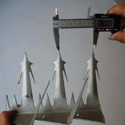 Cina La grande anti parete di Spikes Anti Climb del recinto di furto della lama 1mm 2mm chioda inossidabile in vendita