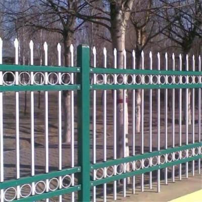 Cina La palizzata nera facilmente montata del metallo di altezza di 1.8m che recinta il PVC ha ricoperto per il cortile in vendita