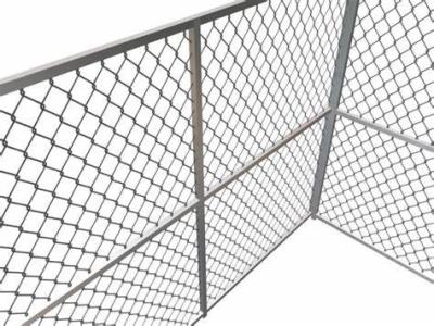 Cina Cavo della catena del ciclone di impermeabilizzazione 3.0mm-4.00mm del roditore che recinta con il filo spinato superiore in vendita