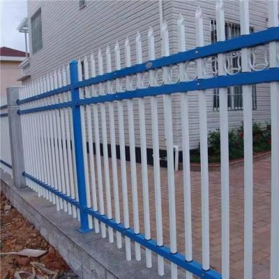 中国 中庭ポリ塩化ビニールは電流を通されたZineの鋼鉄装飾的な塀ODM OEMに塗った 販売のため