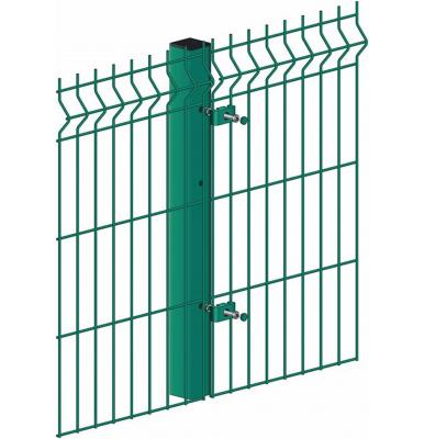 Cina Triangolo della cima di rotolo che piega il cavo 3D Mesh Fence Erosion Resistant di 5mm in vendita