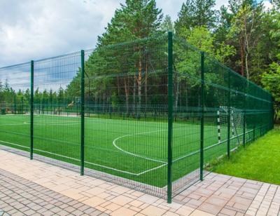 China A alta segurança 3d curvou a cerca Panels que 3d soldou a largura de Mesh Fencing 2500mm à venda