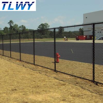 Cina BWG18-BWG7 ha colorato la recinzione del collegamento a catena riveste 1x50m di pannelli 1.2x50m in vendita