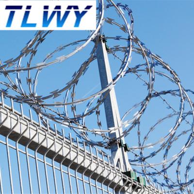 Cina Cavo del rasoio dell'incrocio di protezione delle prigioni e filo spinato Bto-18 Bto-28 in vendita