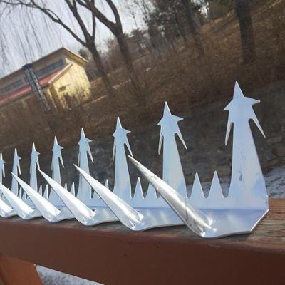 China Anping TLWY Razor Sharp Fence Security Spikes Thickness 2mm for sale