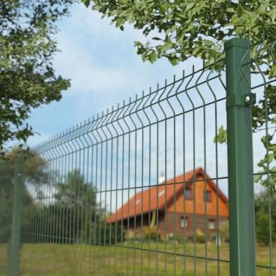 Cina poste di Mesh Fence Panel With Peach del cavo del giardino 3D di 3mm 4mm 4.5mm in vendita