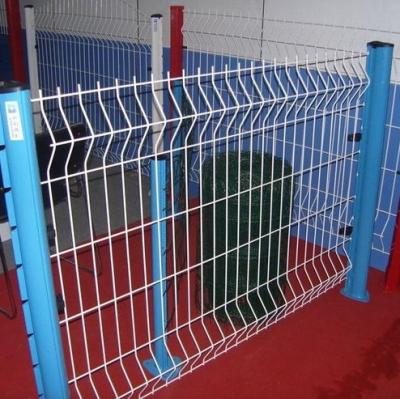 Cina poste di Mesh Fence Panel With Peach del cavo del giardino 3D di 3mm 4mm 4.5mm in vendita