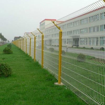 Cina poste di Mesh Fence Panel With Peach del cavo del giardino 3D di 3mm 4mm 4.5mm in vendita