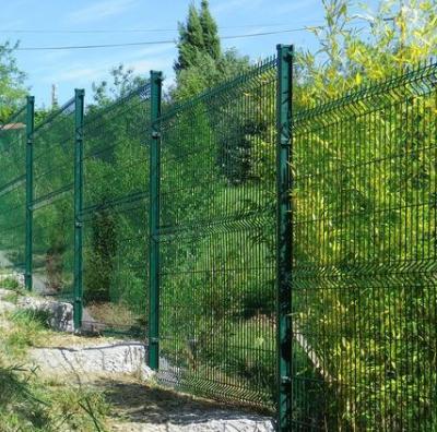 Cina recinto Curvy Welded Wire Mesh Fence del giardino 3D in vendita