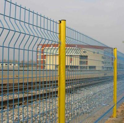 Cina recinto Curvy Welded Wire Mesh Fence del giardino 3D in vendita
