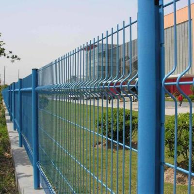 Cina recinto Curvy Welded Wire Mesh Fence del giardino 3D in vendita