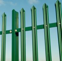 China Outdoor Green Palisade Security Fencing for sale