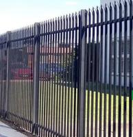China Outdoor Green Palisade Security Fencing for sale
