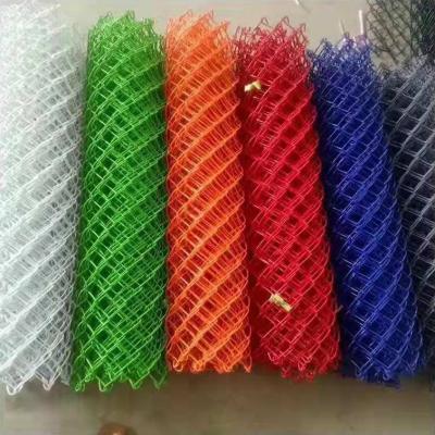 Cina Azienda agricola Diamond Chain Link Mesh Fencing BWG 11 del giardino della strada principale 12 13 14 in vendita