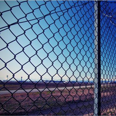 Cina Collegamento a catena Mesh Fencing Length di acciaio inossidabile dell'aeroporto 0.5m-50m in vendita
