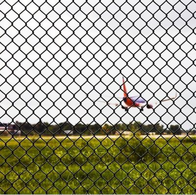 Cina Collegamento a catena Mesh Fencing Length di acciaio inossidabile dell'aeroporto 0.5m-50m in vendita