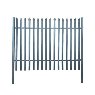 China 4x4 metaalpalissade die Gegalvaniseerde Poeder Met een laag bedekte Openlucht Hoge Geassembleerde Veiligheid schermen Te koop