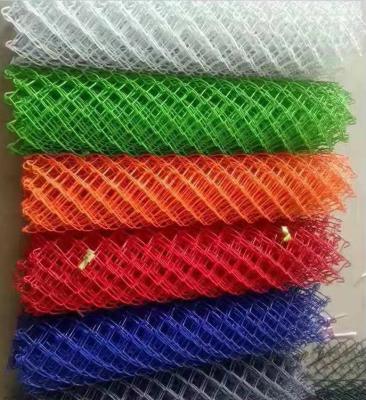 China 6ft X 50ft Chain Link Mesh Fencing Galvanized Steel 9 Gauge for sale