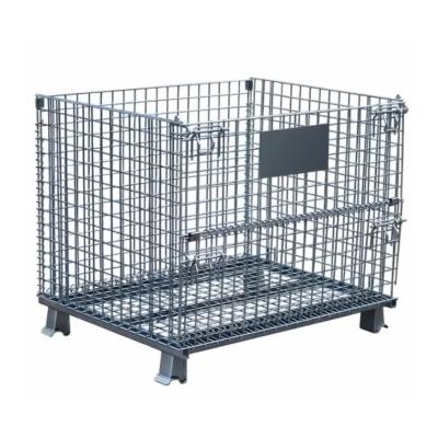 Cina Nastro metallico pieghevole 1000kg Mesh Container Pallet in vendita