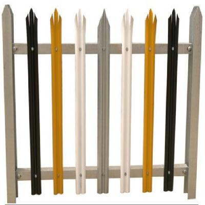 China D-Abschnitt Pale Metal Palisade Fencing Aluminium für Bauernhof zu verkaufen