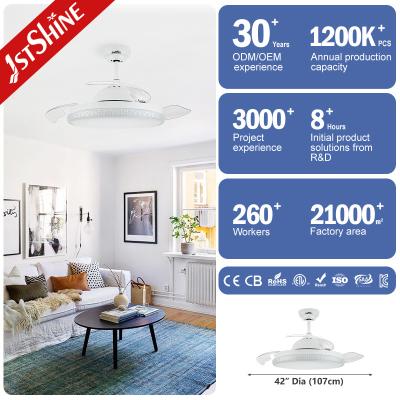 Cina Moderno ventilatore di soffitto a LED senza lame da 42 pollici 220V 50Hz per camera da letto in vendita