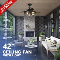 Quality Bladeless Farmhouse Ceiling Fan With Light Small Modern Industrial for sale