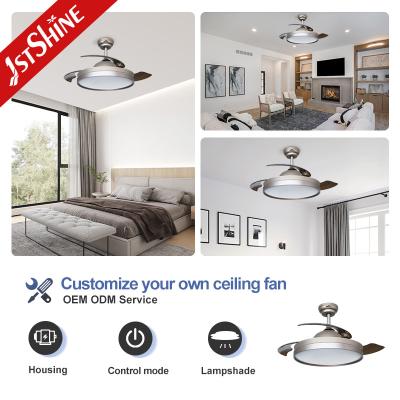 China Motor DC 230V LED 3 Cores Ventilador de Teto Invisível com Controle Remoto à venda