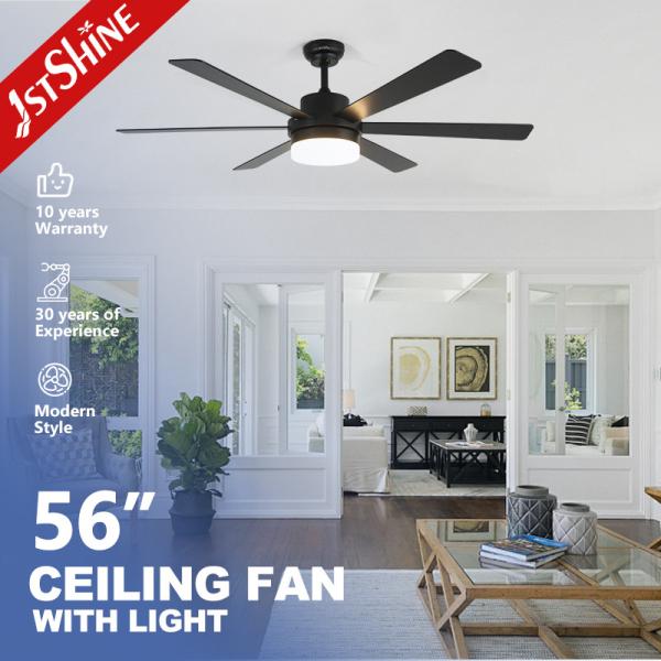 Quality 35w 56 Inch Silent Modern LED Ceiling Fan Energy Saving DC Motor for sale