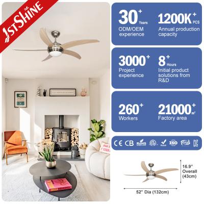 Cina Pull Chain 220V 5 lame MDF ventilatore di soffitto ad aria condizionata a ventilazione larga per la decorazione di ristoranti 2- in vendita