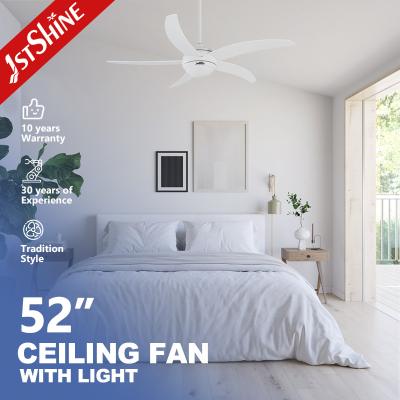 China 1stshine 52 pulgadas 5 MDF Decorativo ventilador de techo con control remoto y luz en venta