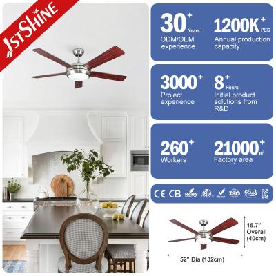 China Controle remoto ROHS Ventilador de teto moderno com luz à venda
