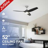 Quality 52" Ceiling Fan With Light And Remote Control Modern Indoor ABS Blade for sale