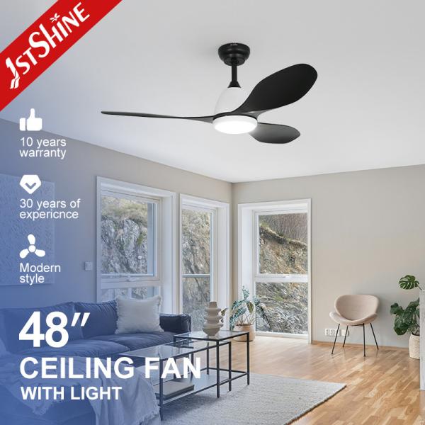 Quality DC Motor Ceiling Fan Light Modern Smart Remote Control Energy Saving for sale